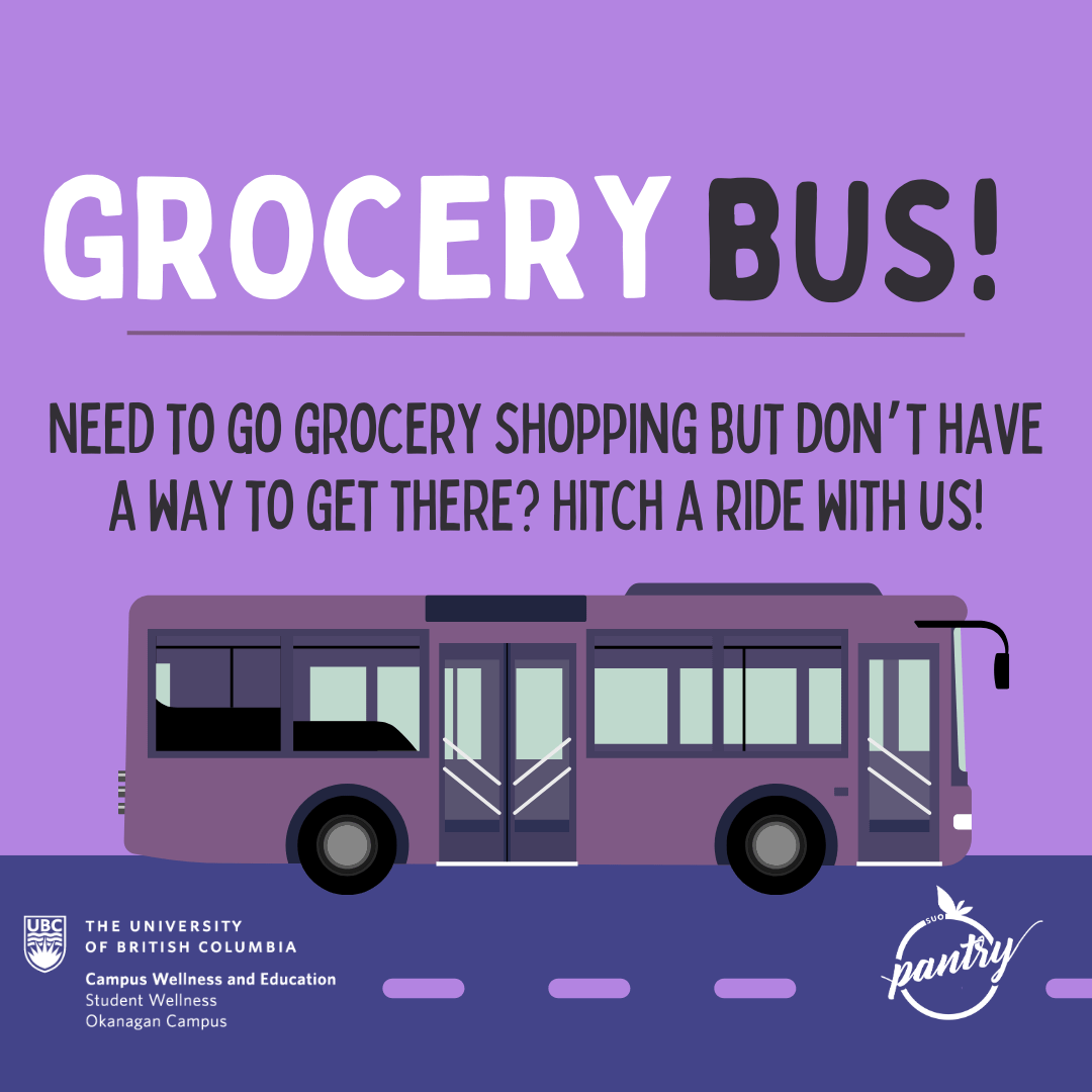 SUO Grocery Bus - Students’ Union Okanagan of UBC